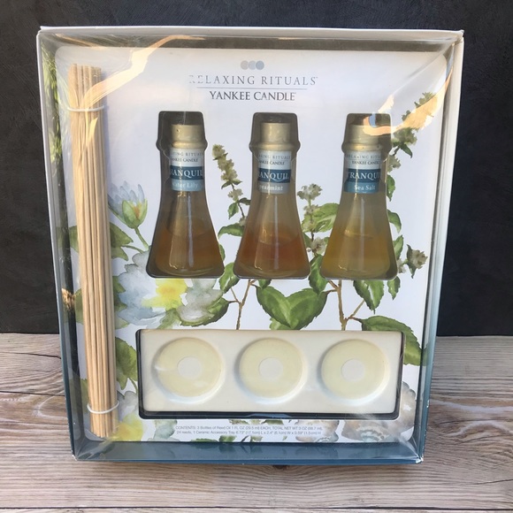 Yankee Candle | Other | Yankee Candle Relaxing Rituals Diffuser Oil Kit ...